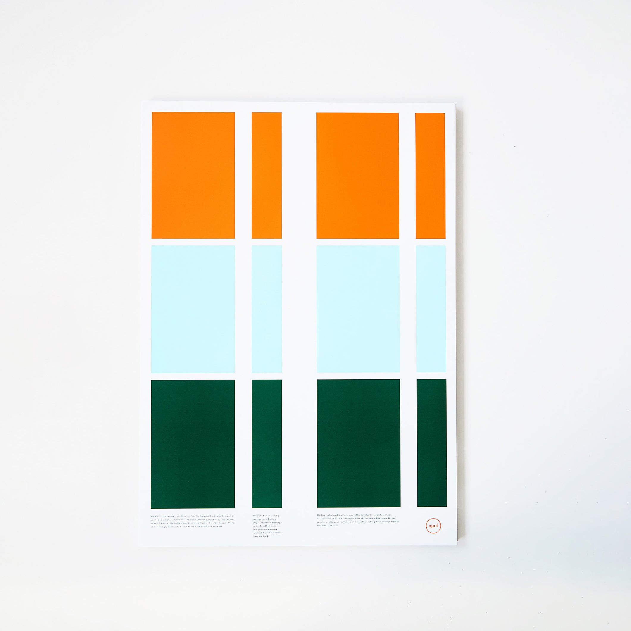 The April Poster — April Coffee Roasters