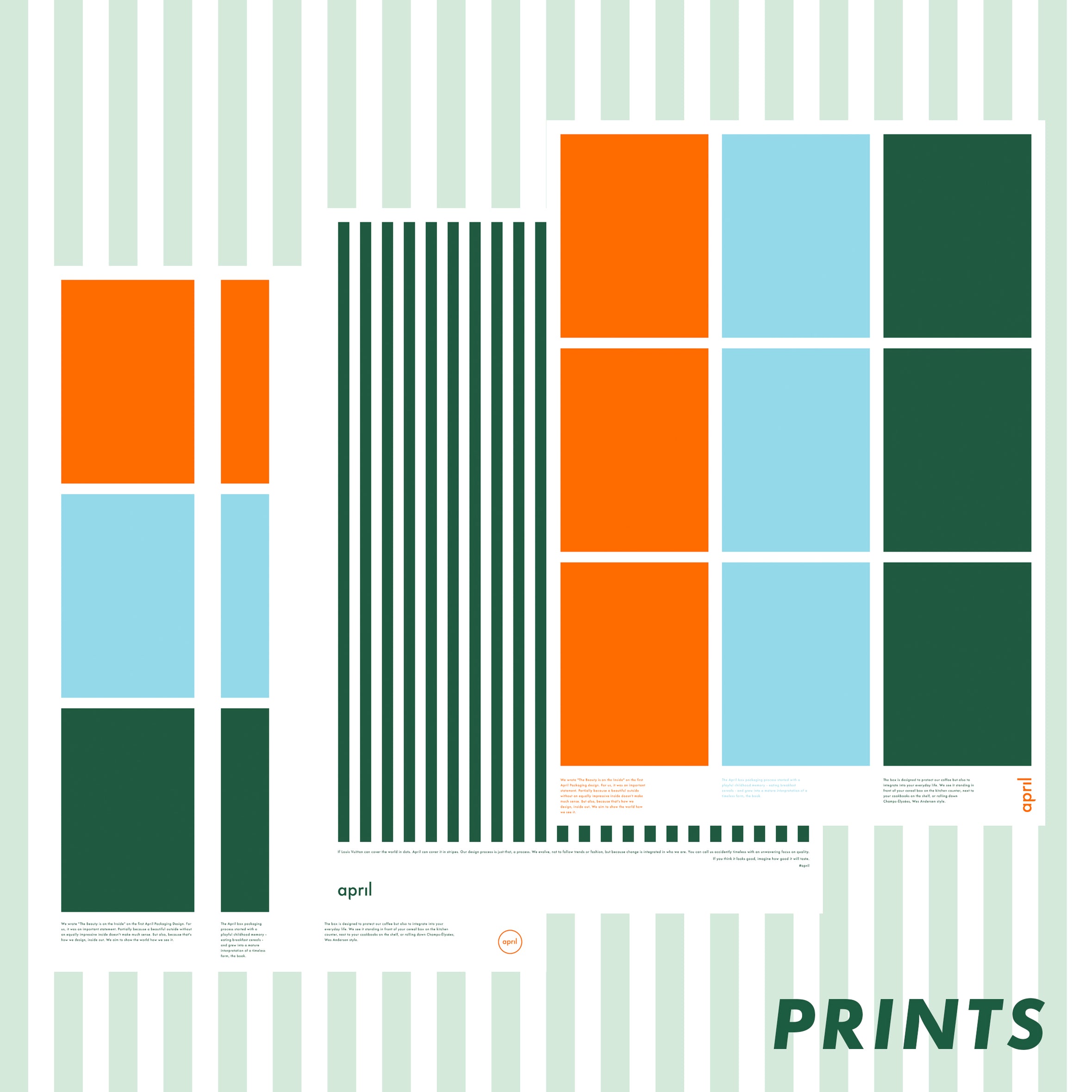 The April Poster — April Coffee Roasters