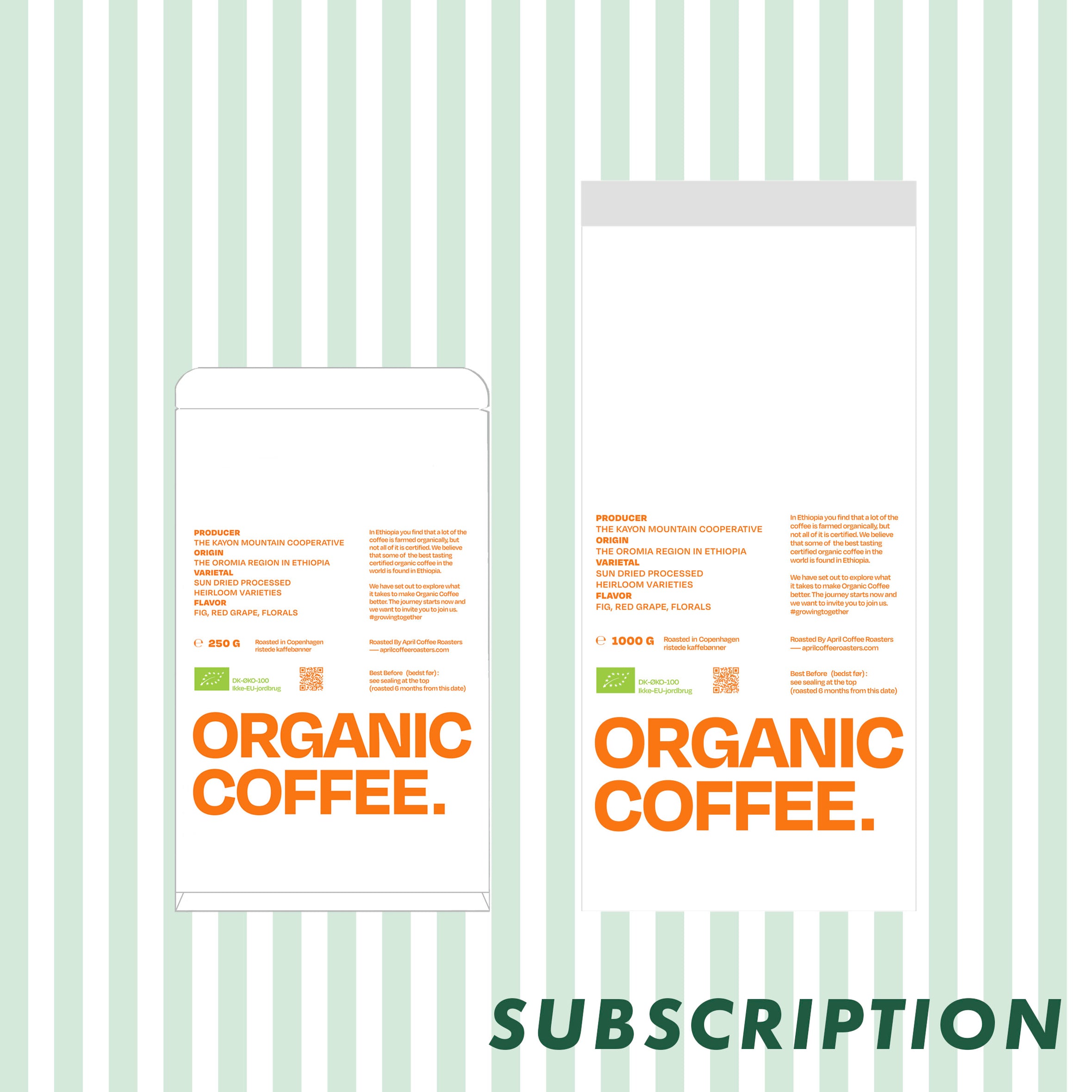 April Organic Coffee Beans Subscription — April Coffee Roasters